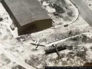 RAF Beaulieu Hangar #1 Area Near the Control Tower Location
